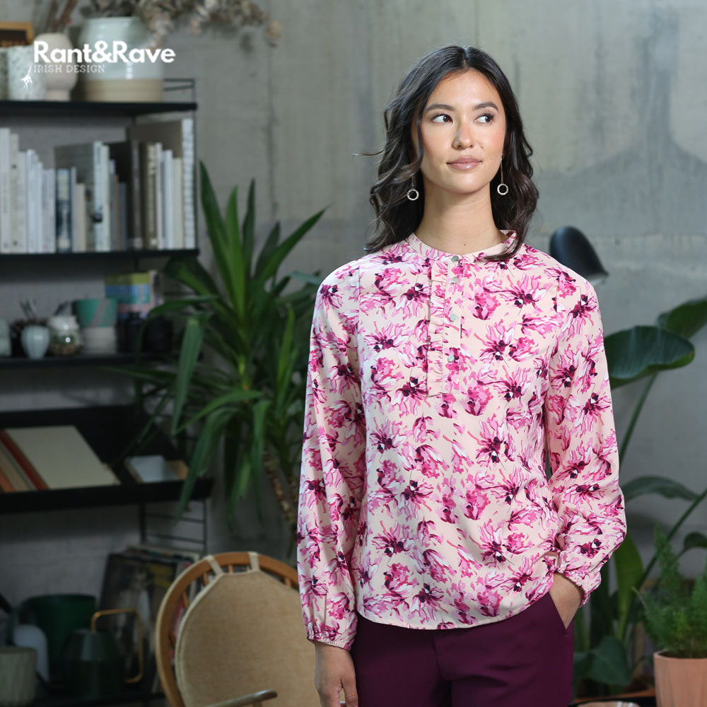 Rant & Rave Ebony Top Pink – Mall Road Design