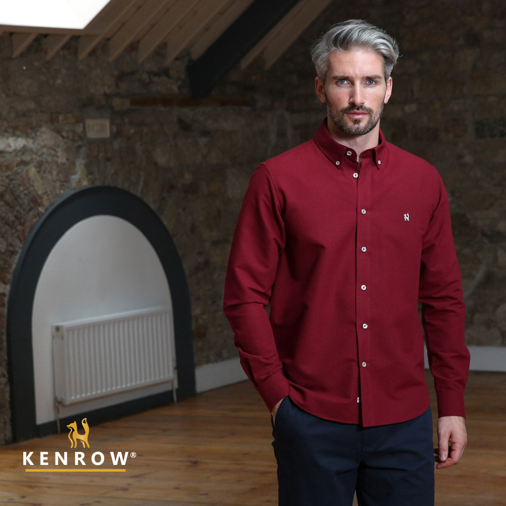 Kenrow Frank Shirt Ruby – Mall Road Design